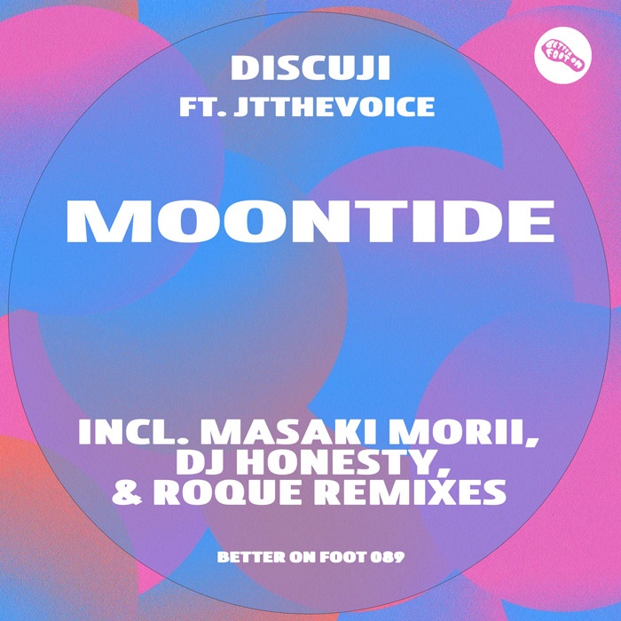 PREMIERE: Discuji, JTtheVoice 'Moontide (Roque Remix)' [Better on Foot]
