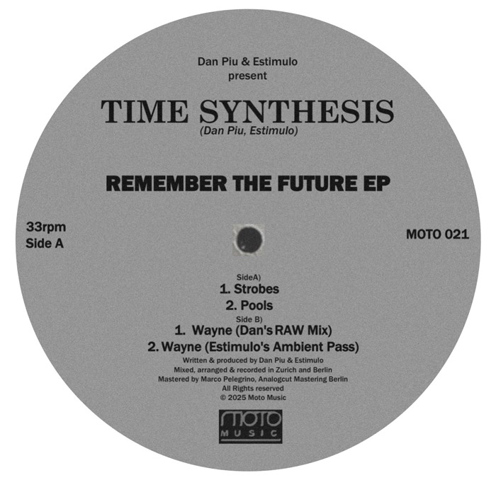PREMIERE: Time Synthesis (Dan Piu & Estimulo) 'Wayne (Dan's RAW Mix)' [Moto Music]
